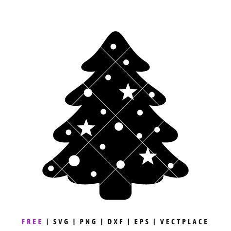 Free Christmas Tree Svg Download High Quality Vector Graphics