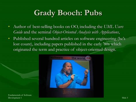 Ppt Grady Booch Innovations In Software Engineering Powerpoint