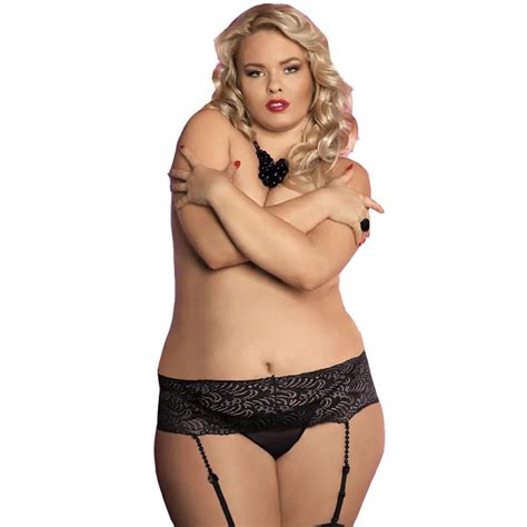 Plus Size Xxxl Bead Garters For Stockings Black White Sexy Lace Wedding Garter Belt Bridal Lace