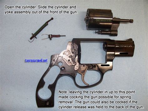 Taurus Revolver Disassembly Pictorial Guide Taurus Firearm Forum