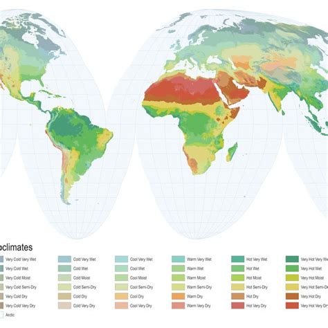 Pdf A New Map Of Global Ecological Land Units — An Ecophysiographic Stratification Approach