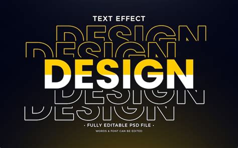 Premium Psd Duplicate Text Effect Premium Psd Duplicate Text Effect