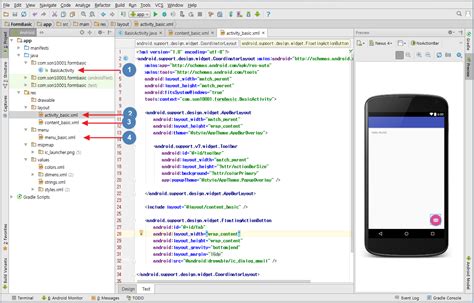 SonMan s IT BBS Android Studio 안드로이드 스튜디오에세 기본으로 제공하고 있는 Basic Activity