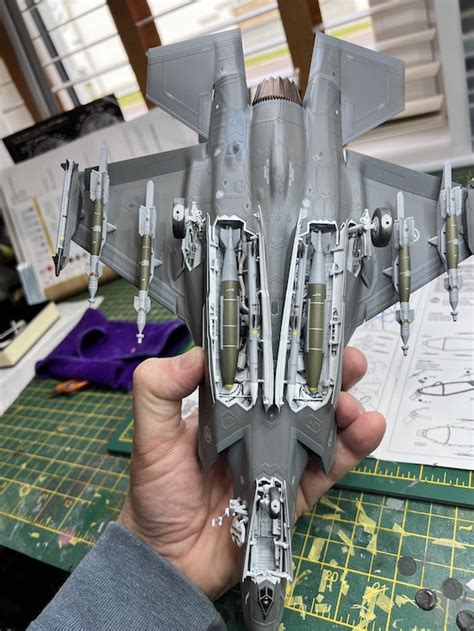 109 Bn Ac Tamiya Lockheed Martin F 35a Lightning Ii 1 48 Dave C Build Pt3 Scale Modelling Now