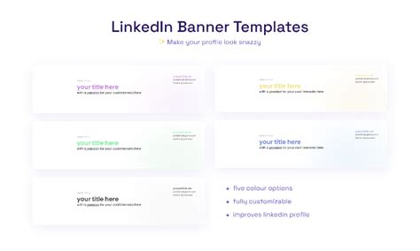 Linkedin Banner Template Figma