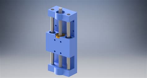 Z Axis For DIY CNC Made From Plastic Compatible With Lm Uu Slide Parts And Sc Uu Bearing