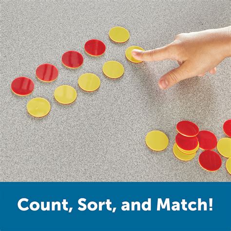 Learning Resources Two Color Counters Set Of 200 Ages 5 Grades K