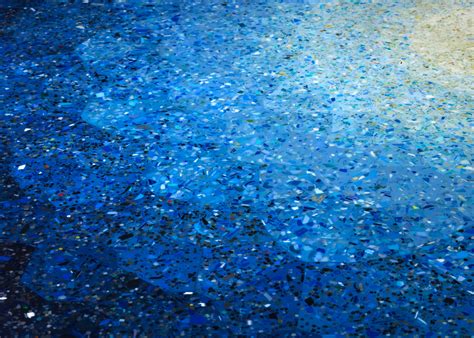 Recycled Ocean Plastics Create Terrazzo Effect In Gyro Table By Brodie