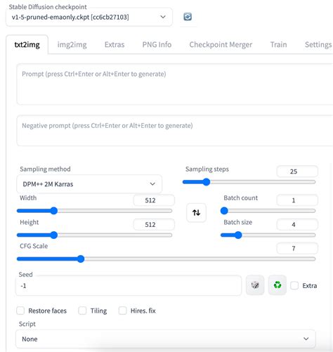 Linux Sd Webui 之txt2img Csdn博客