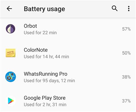 Which Android Apps Are Draining Battery
