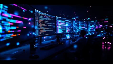 Free Futuristic Code Symphony Image Download At Stockcake