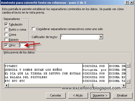La Herramienta De Excel Texto En Columnas Excel Foro Un Blog De Excel