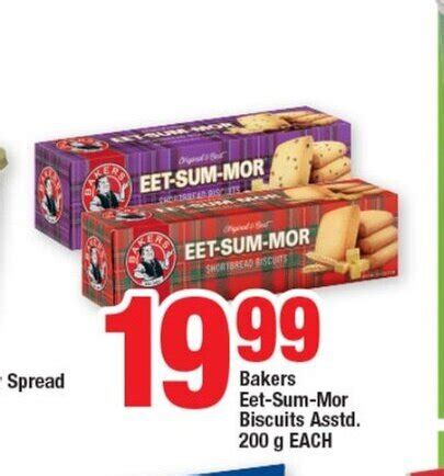 Bakers Eet Sum Mor Biscuits Asstd 200g Each Offer At OK Foods