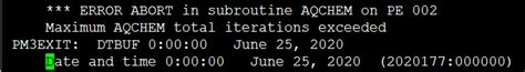 Error In Cmaqv532 Cctm Run Time Errors And Issues Cmas Center Forum