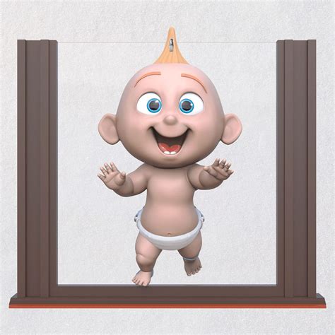 Disneys Incredibles Jack Jack Hallmark Christmas Ornament Hooked On