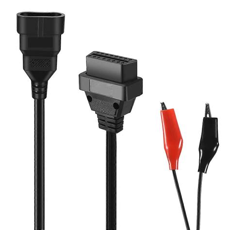 For Fiat 3 Pin Alfa Lancia To 16 Pin Obdii Obd2 Obd Ii Connector