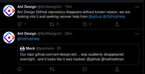 Reactjs What Has Happened To Ant Design Deleted From Github Stack
