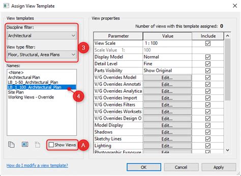 View Template Revit Everything You Need To Know Lazybim