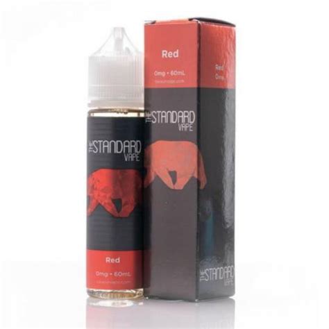 Red By The Standard Vape 60ml Vape Juice