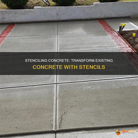 Stenciling Concrete Transform Existing Concrete With Stencils Shuntool