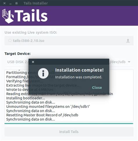 Install And Configure Tails From Ubuntu Best Anonymous Linux Distribution Tails CONNECTwww Com