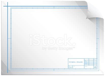 Blank Blueprint Sheet Vector De Stock Royalty Free Freeimages