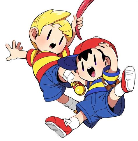 What Game Are Ness And Lucas From Web Lucas Was Added Into Super Smash