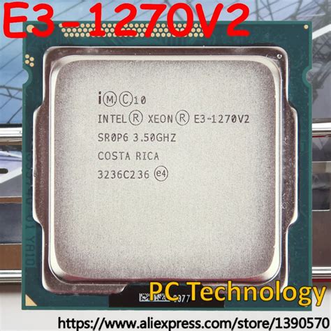 Original Intel Xeon E3 1270V2 CPU E3 1270 V2 3.50GHz 8M LGA1155 E3 ...