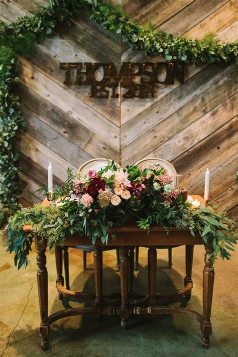 18 Vintage Wedding Sweetheart Table Decoration Ideas Page 2 Of 2