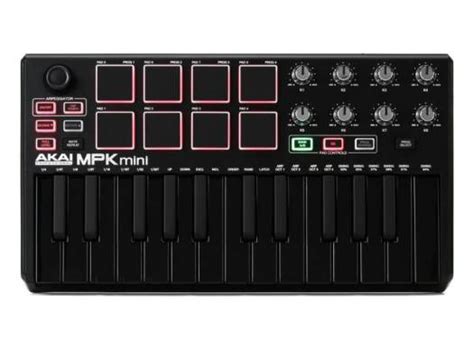 AKAI MPK Mini MIDI Controller USB Powered Mini Keys Way Thumbstick Built In Arpeggiator