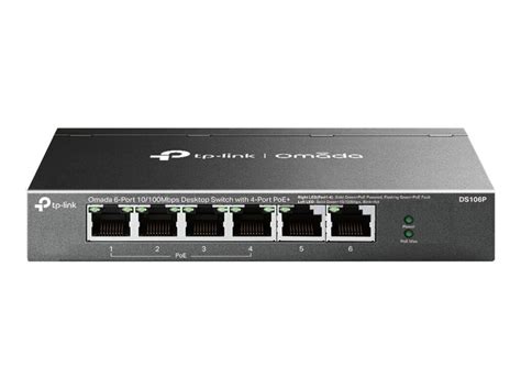 Tp Link Omada 6 Port Switch 4port Poe Ds106p