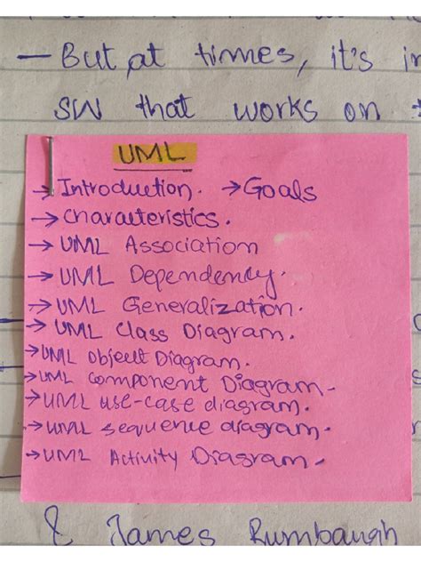 Se Notes Uml Pdf