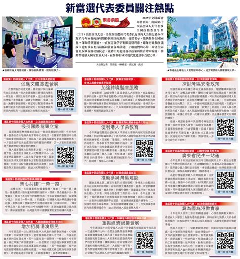 兩會前瞻 新當選代表委員關注熱點
