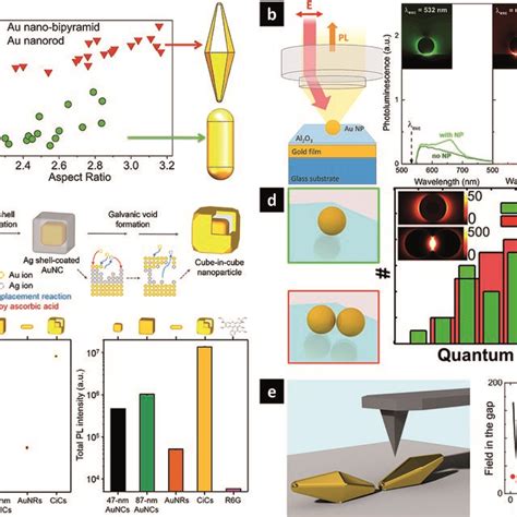 Plasmonic Nanostructures Used For Pl Enhancement A Plasmonic Download Scientific Diagram