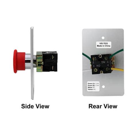 Indoor Push To Exit Buttons Visionis