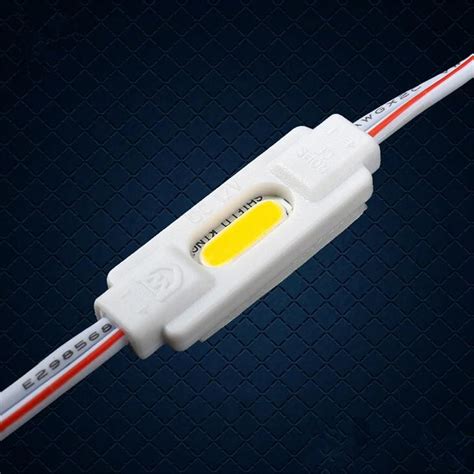 LED Module W Lm COB Chip Injection LED Module V Degree Waterproof IP Free Shipping
