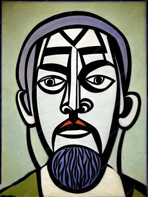 Premium Photo Abstract Modern Art Picasso Style Human Woman Face