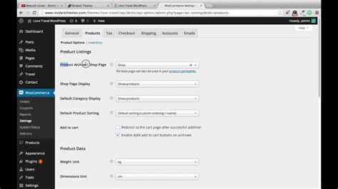 Woocommerce Settings Youtube Woocommerce Settings Youtube