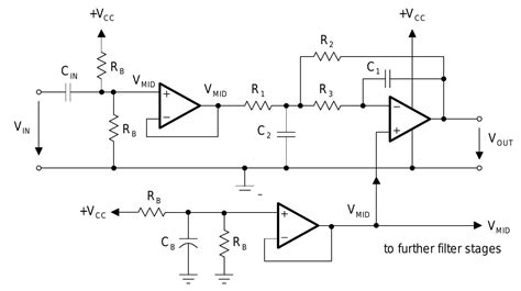49 Biasing A Second Order Mfb Low Pass Filter The Input