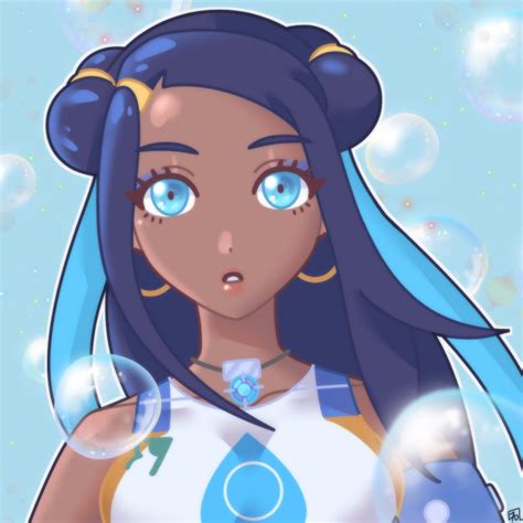 [oc] I Drew Nessa From Sword And Shield R Pokemon