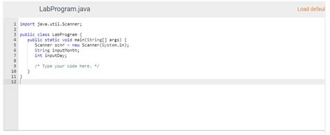 Solved 321 Lab Seasons Write A Program That Takes A Date As Input And Course Hero