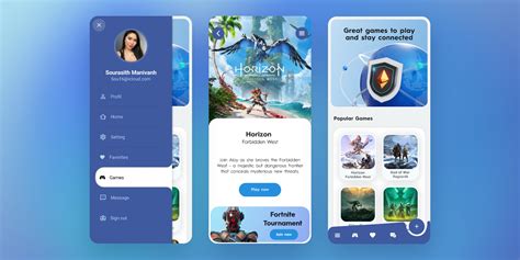 Flat Ui Design Android Saykot Figma