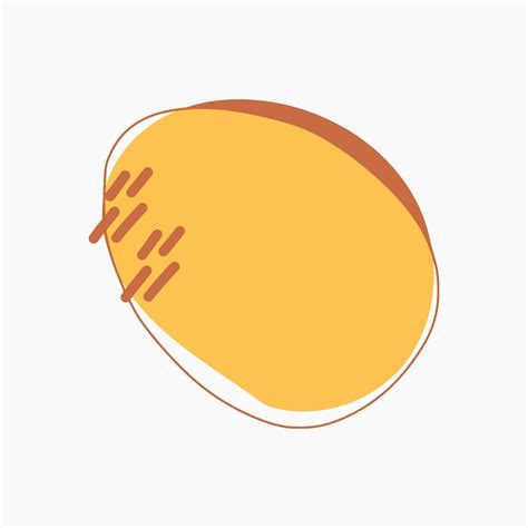 가을 감각 추상 유기 모양 그림의 얼룩 프리미엄 벡터