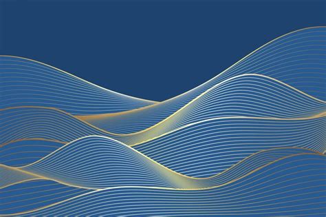 그라데이션 황금 선형 배경 무료 벡터