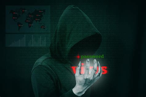 Premium Photo Digital Composite Image Of Male Hacker With Text
