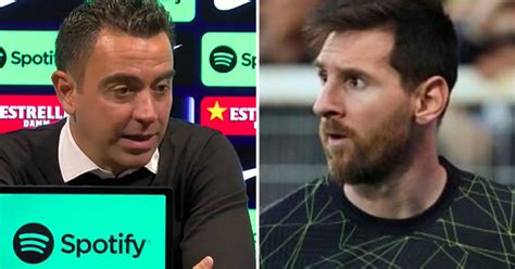 Xavi Pousse Pour Le Retour De Messi Et 2 Autres Grosses Actus Que Vous