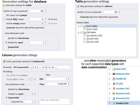 Dbforge Data Generator For Mysql Powerful Gui Tool For Creating Massive Volumes Of Realistic