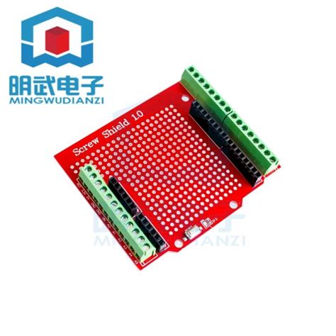 Prototype Screw Shield Expansion Board Assembled Terminal Proto Shield Double Sided Pcb Io