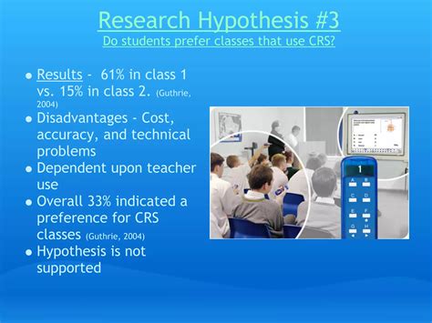 Classroom Response Systems Ppt
