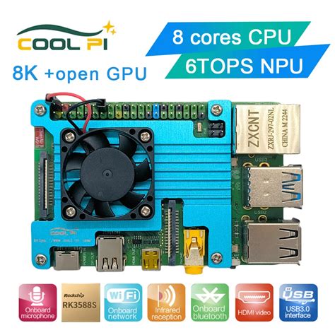 Cool Pi Rockchip RK S Single Board Computer With Cores Bits TOPs AI
